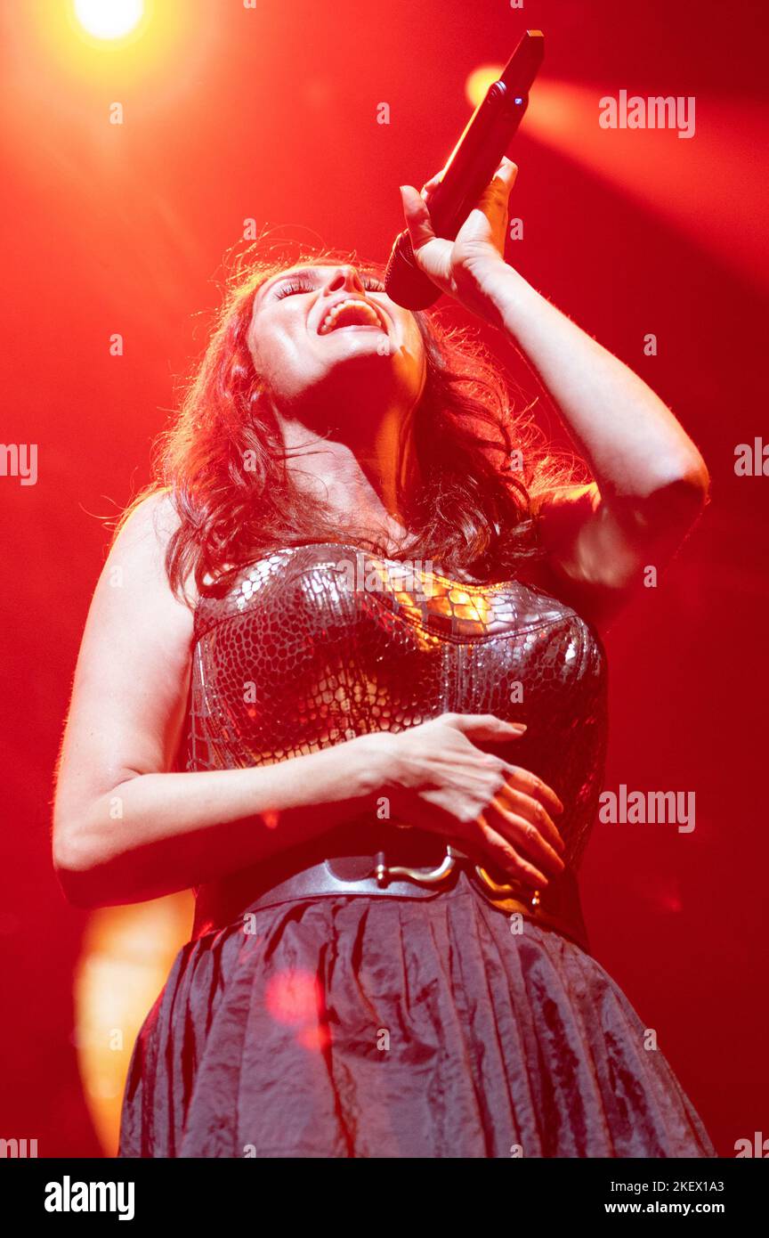 London, UK, 14/11/2022, Rock band Within Temptation performing in ...