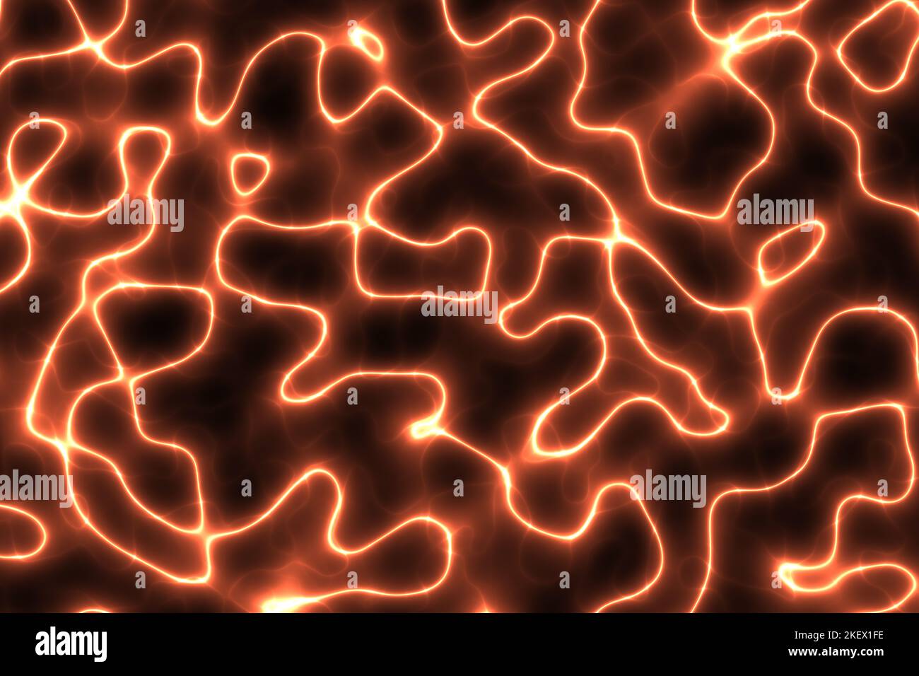 Electric flash effect. Thunderbolt light and storm sparks, realistic ...