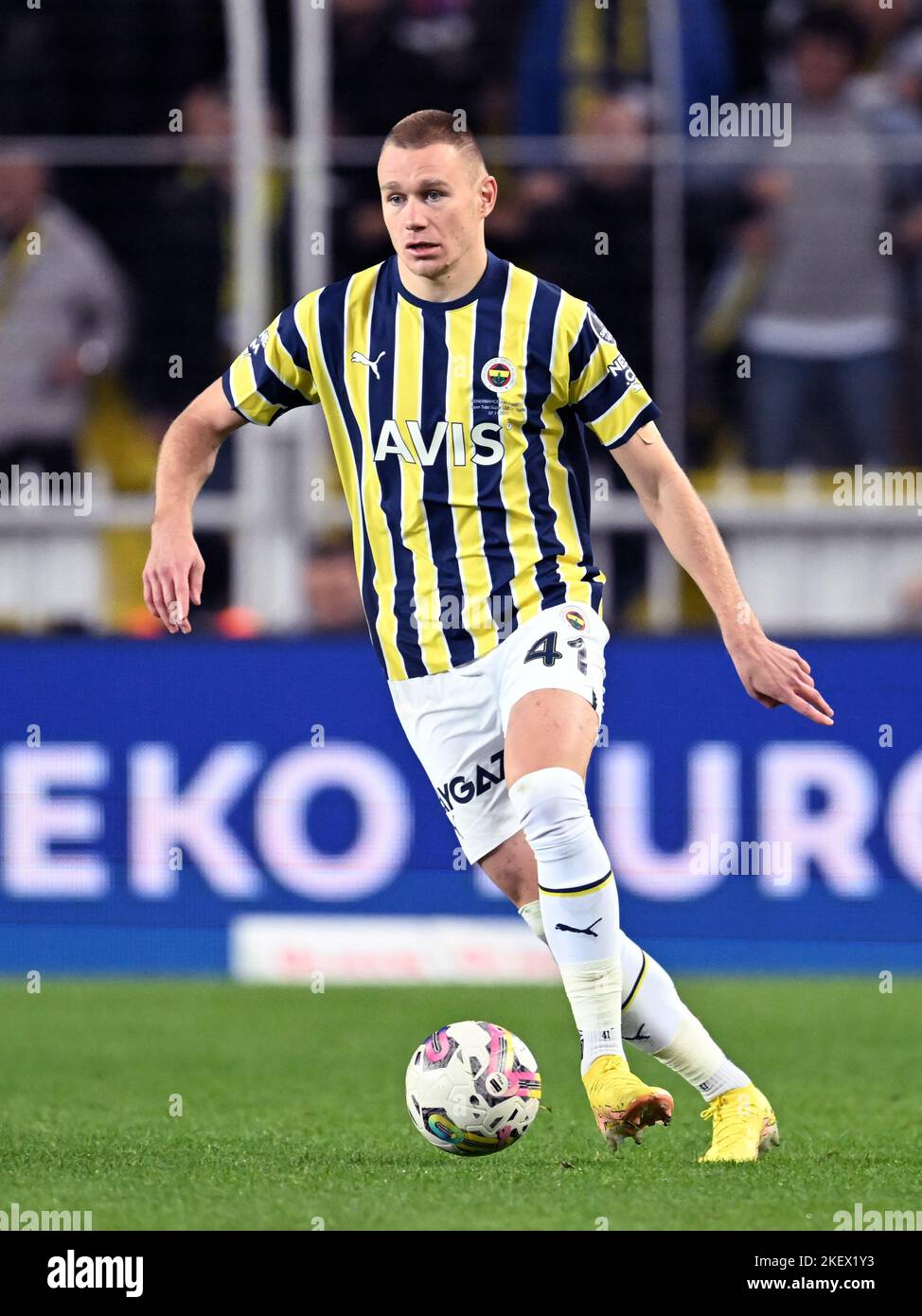 ISTANBUL - Attila Szalai of Fenerbahce SK during the Turkish Super Lig ...