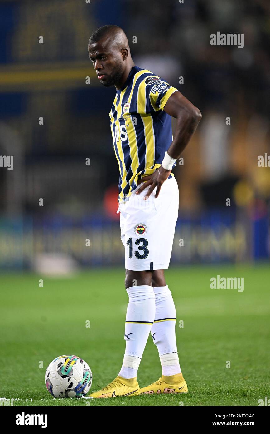 ISTANBUL - Enner Valencia of Fenerbahce SK during the Turkish Super Lig ...