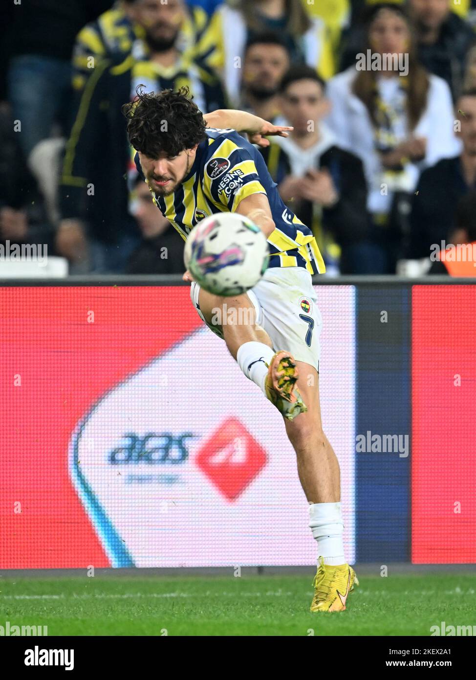 ISTANBUL - Ferdi Kadioglu of Fenerbahce SK during the Turkish Super Lig ...
