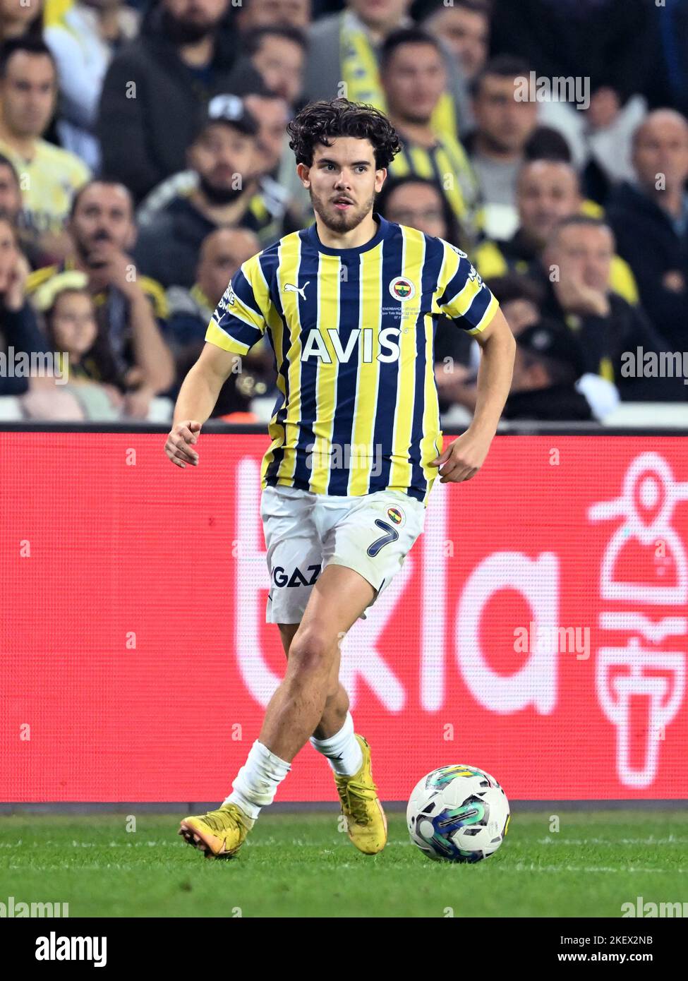 ISTANBUL - Ferdi Kadioglu of Fenerbahce SK during the Turkish Super Lig ...