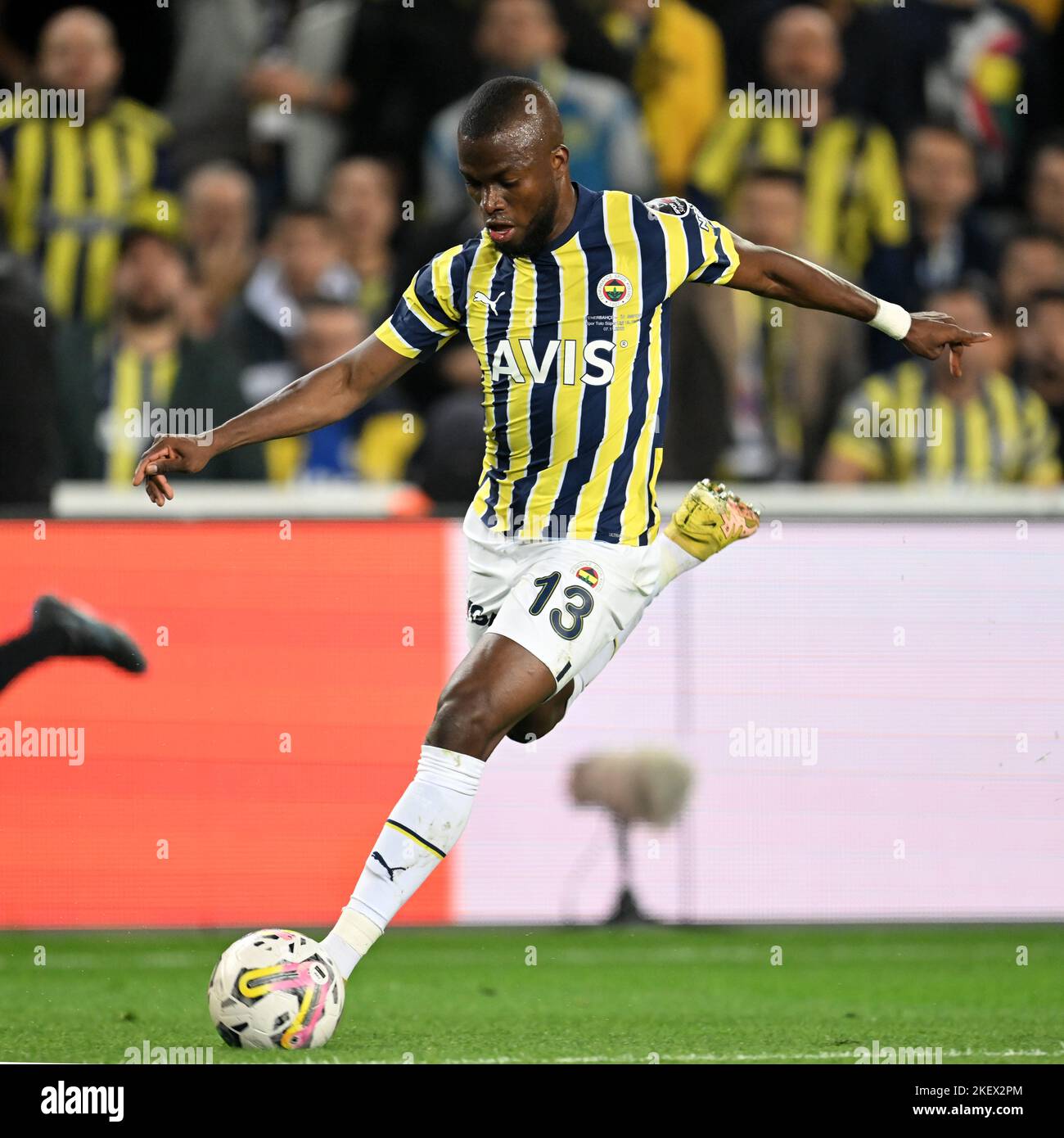 ISTANBUL - Enner Valencia of Fenerbahce SK during the Turkish Super Lig ...