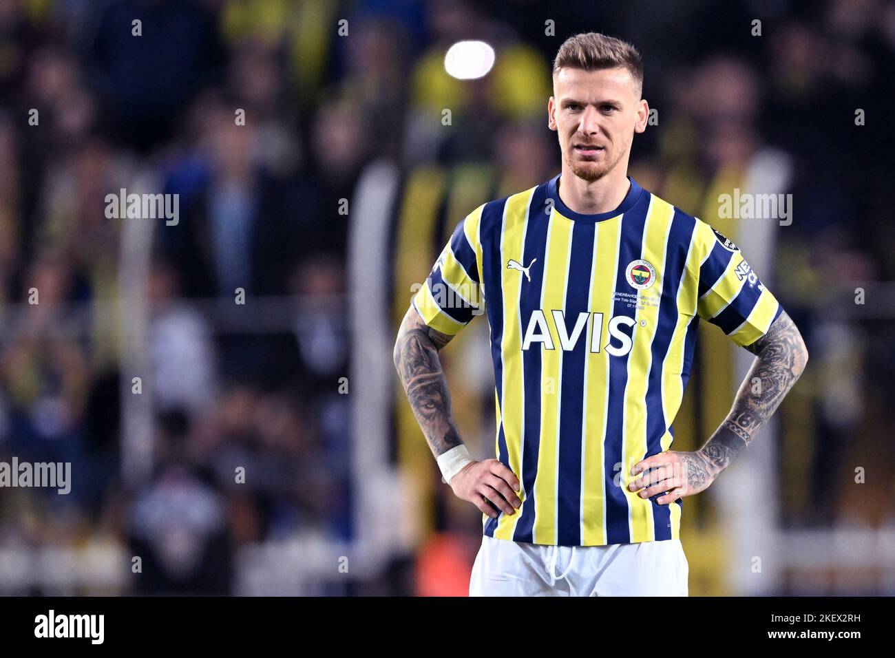 ISTANBUL - Serdar Aziz of Fenerbahce SK during the Turkish Super Lig ...