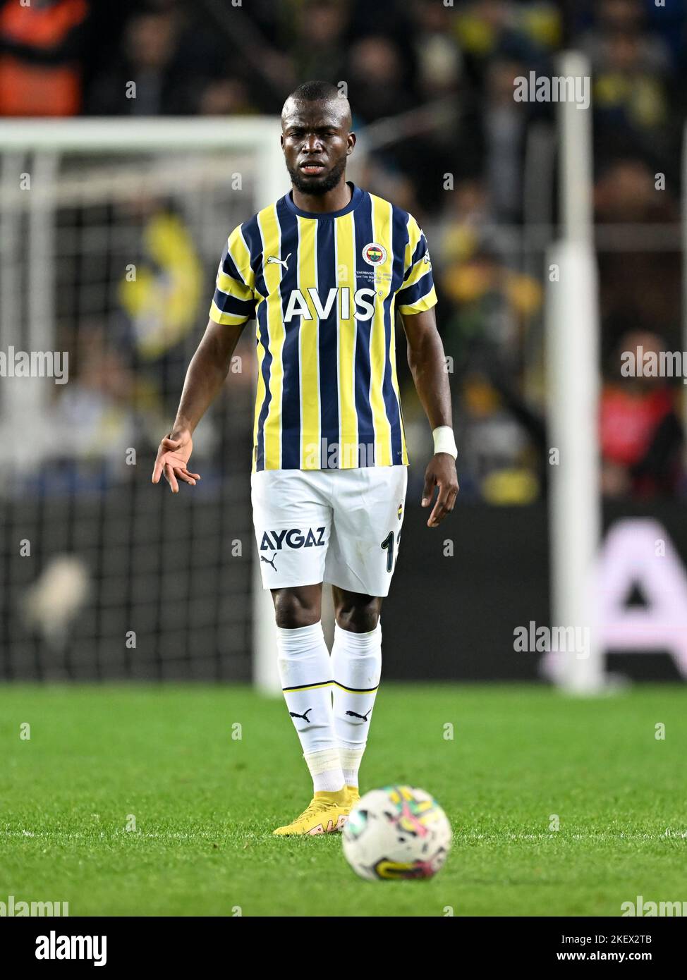 ISTANBUL - Enner Valencia of Fenerbahce SK during the Turkish Super Lig ...