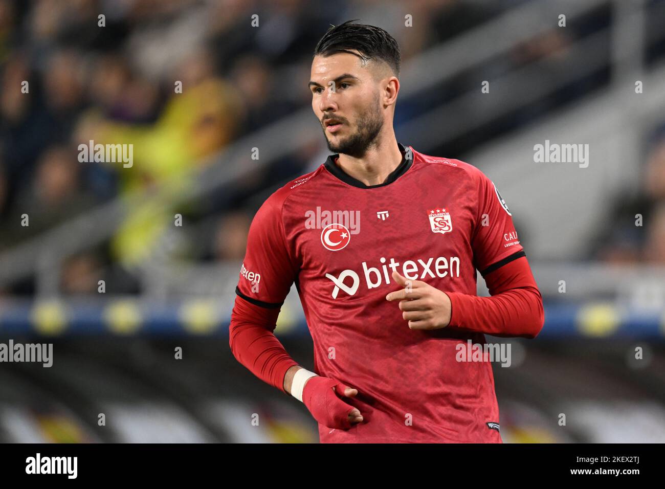 ISTANBUL - Robin Yalcin of Demir Grup Sivasspor during the Turkish ...