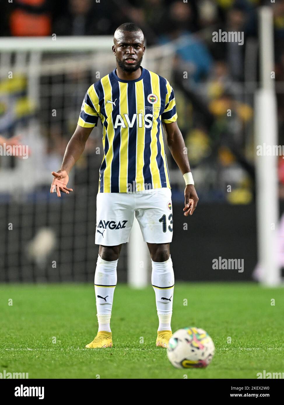 ISTANBUL - Enner Valencia of Fenerbahce SK during the Turkish Super Lig ...