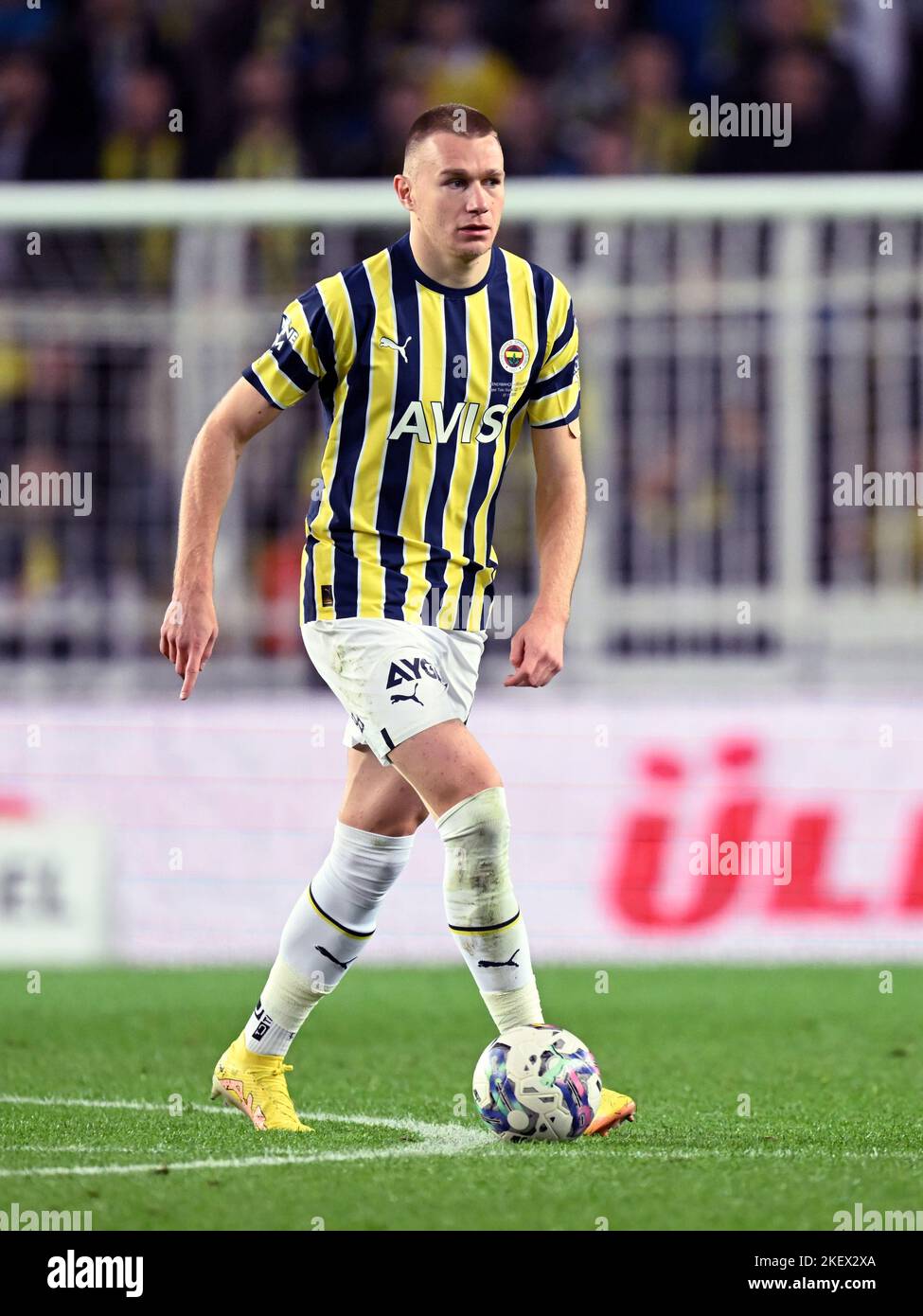 ISTANBUL - Attila Szalai of Fenerbahce SK during the Turkish Super Lig ...