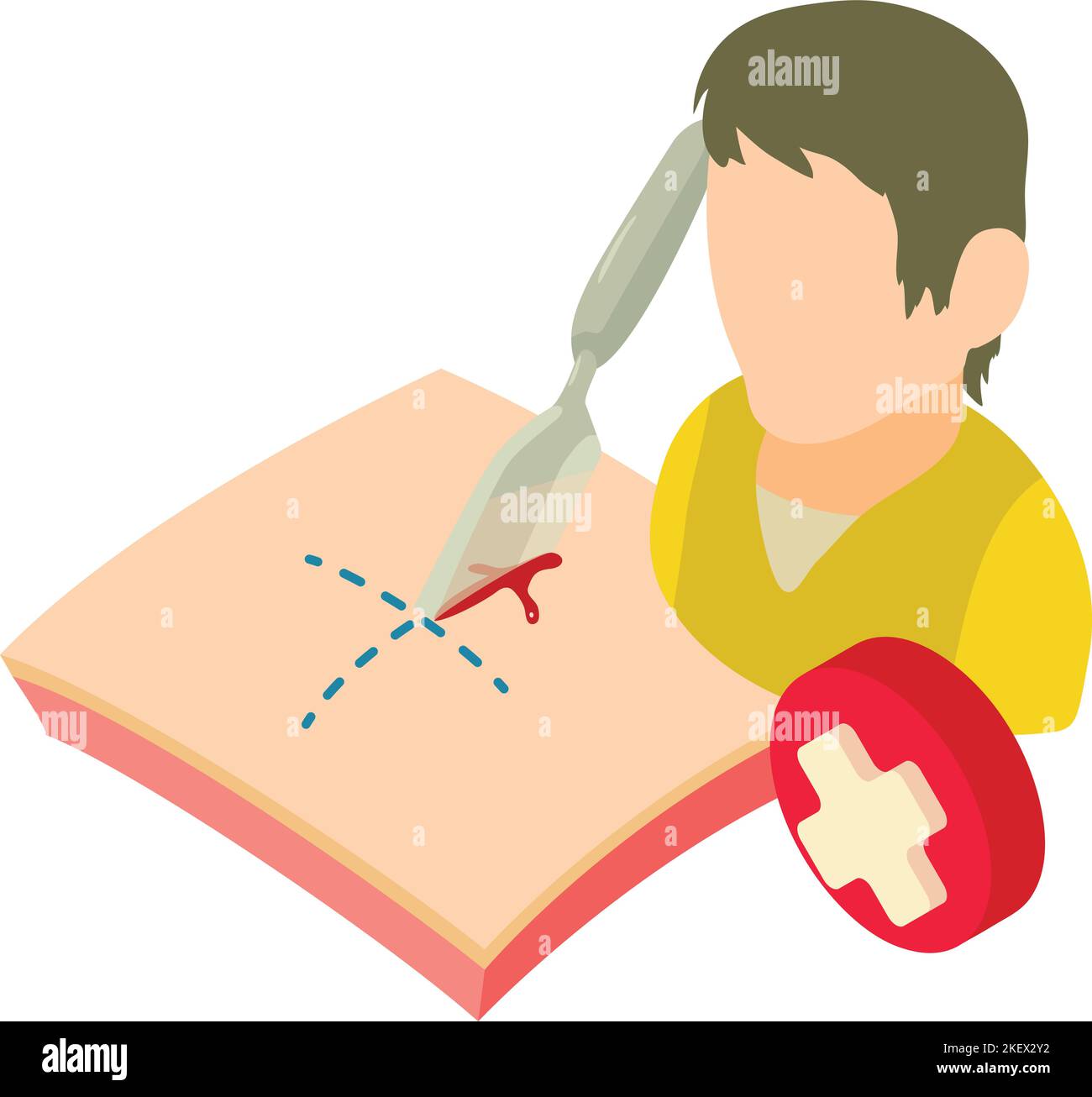 Operation surgery boy Stock Vector Images - Alamy