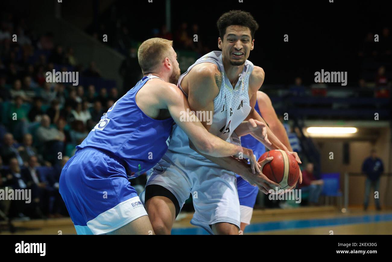 Jemappes, Belgium, 14 November 2022, Greece's Vasilis Charalampopoulos ...