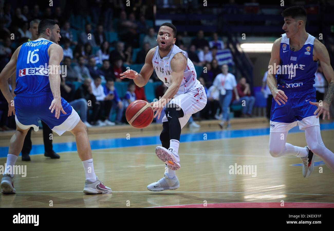 Jemappes, Belgium, 14 November 2022, Belgium's Emmanuel Manu Lecomte ...