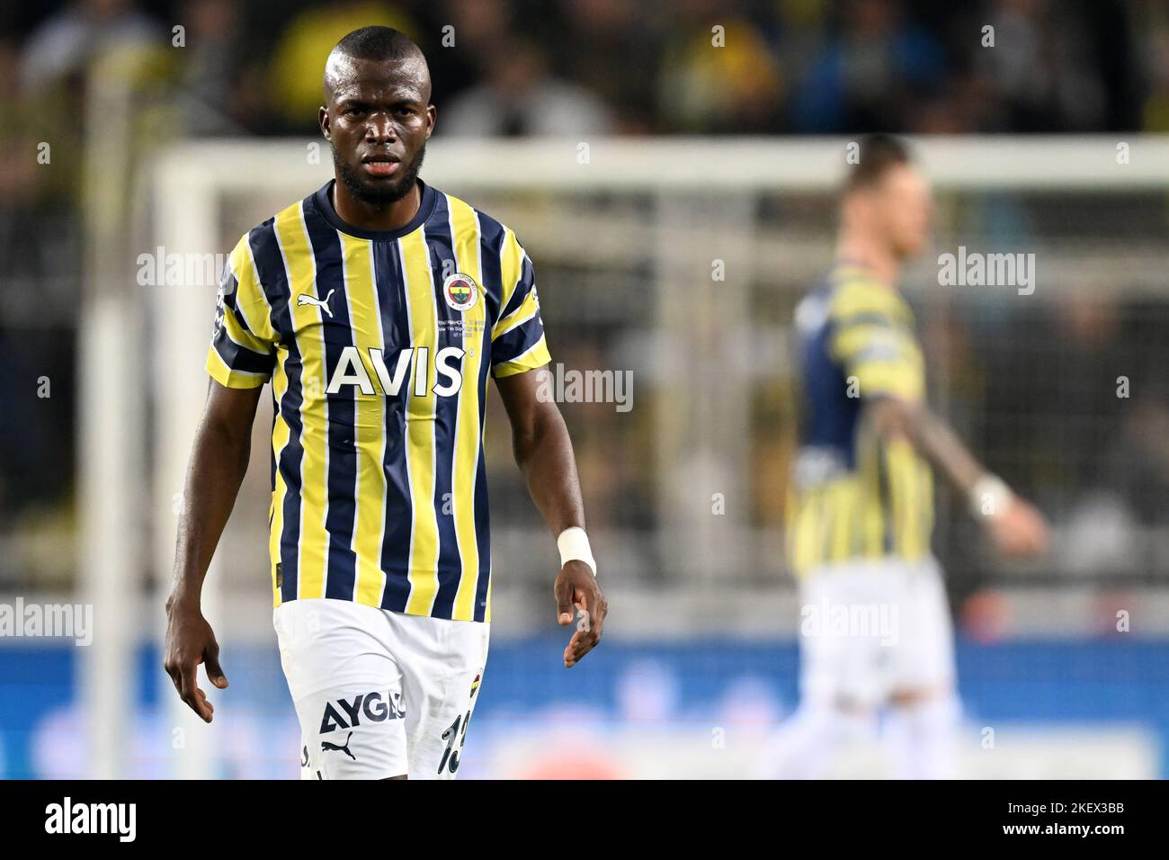 ISTANBUL - Enner Valencia of Fenerbahce SK during the Turkish Super Lig ...