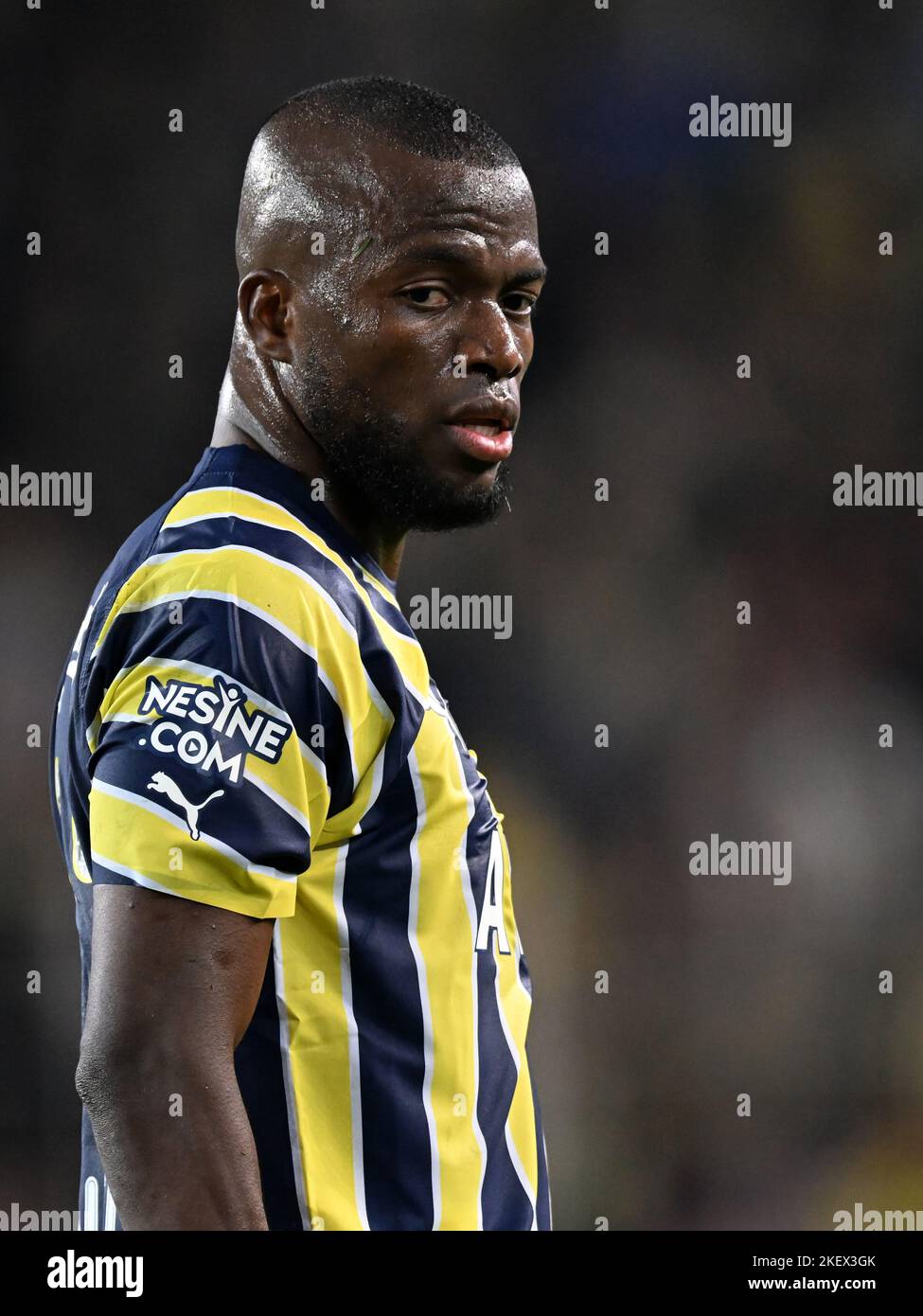 ISTANBUL - Enner Valencia of Fenerbahce SK during the Turkish Super Lig ...