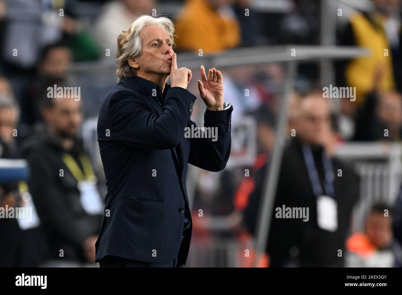 ISTANBUL - Fenerbahce SK trainer coach Jorge Jesus during the Turkish ...