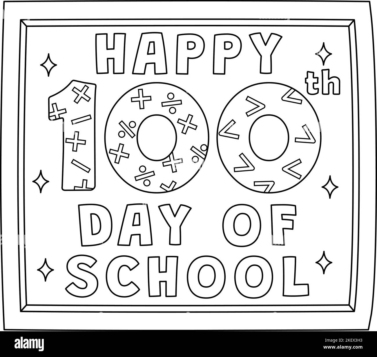 Silhouette teacher coloring page Black and White Stock Photos & Images ...