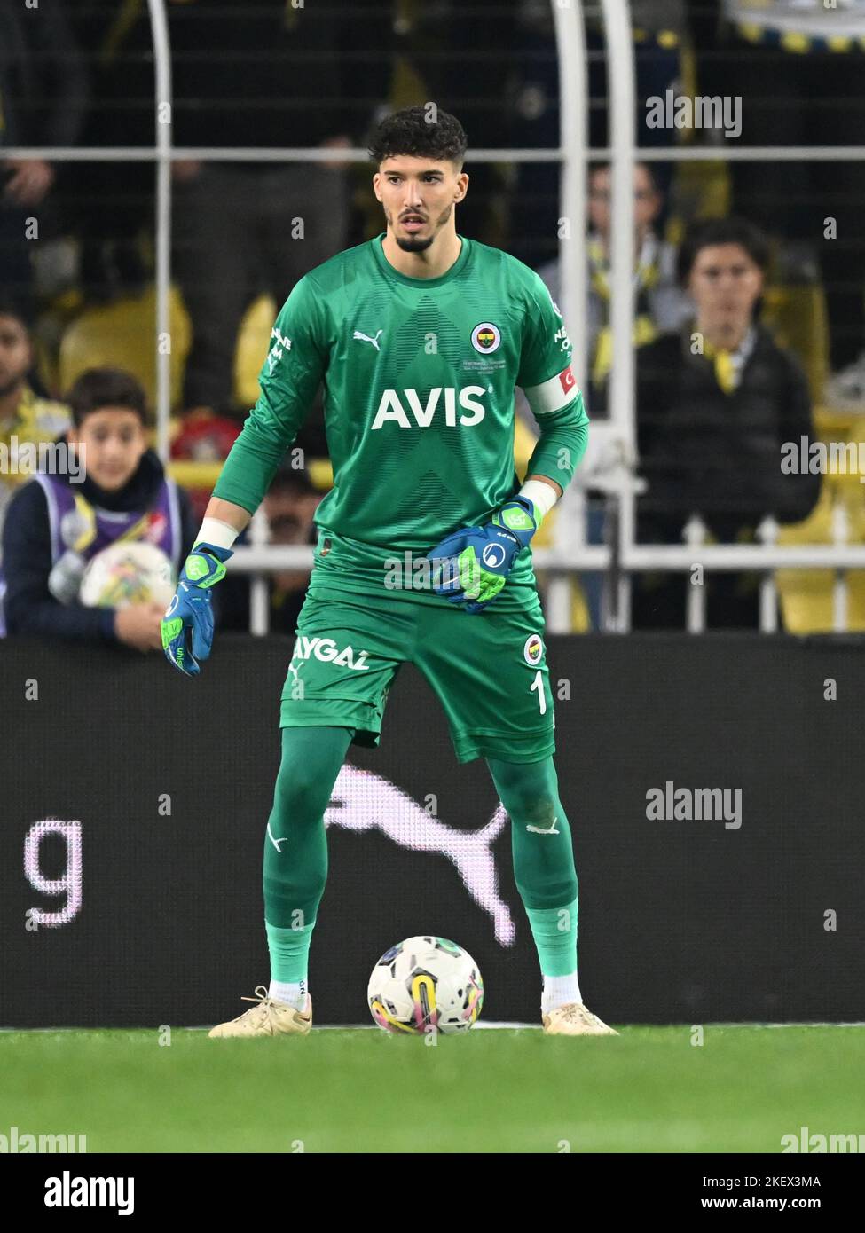 ISTANBUL - Fenerbahce SK goalkeeper Altay Bayindir during the Turkish ...