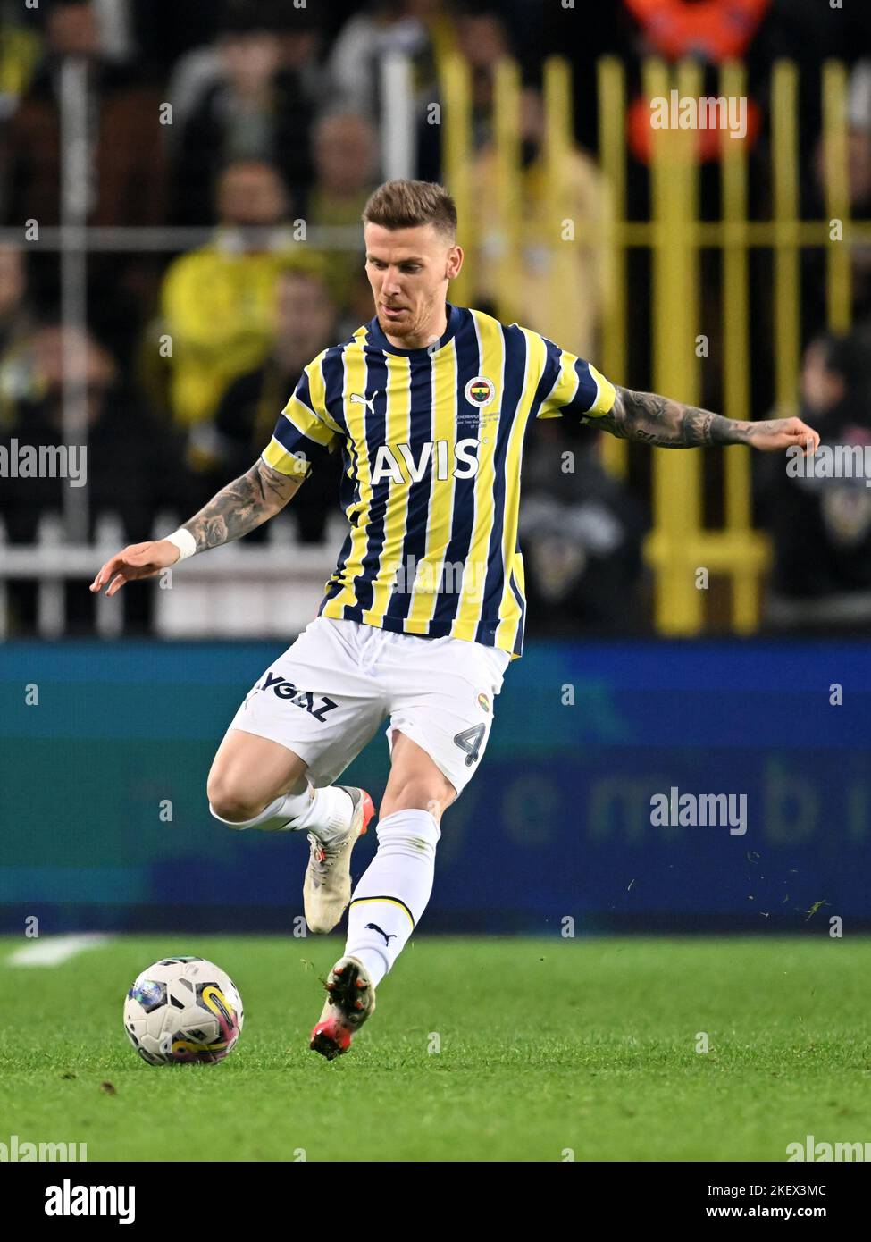 ISTANBUL - Serdar Aziz of Fenerbahce SK during the Turkish Super Lig ...