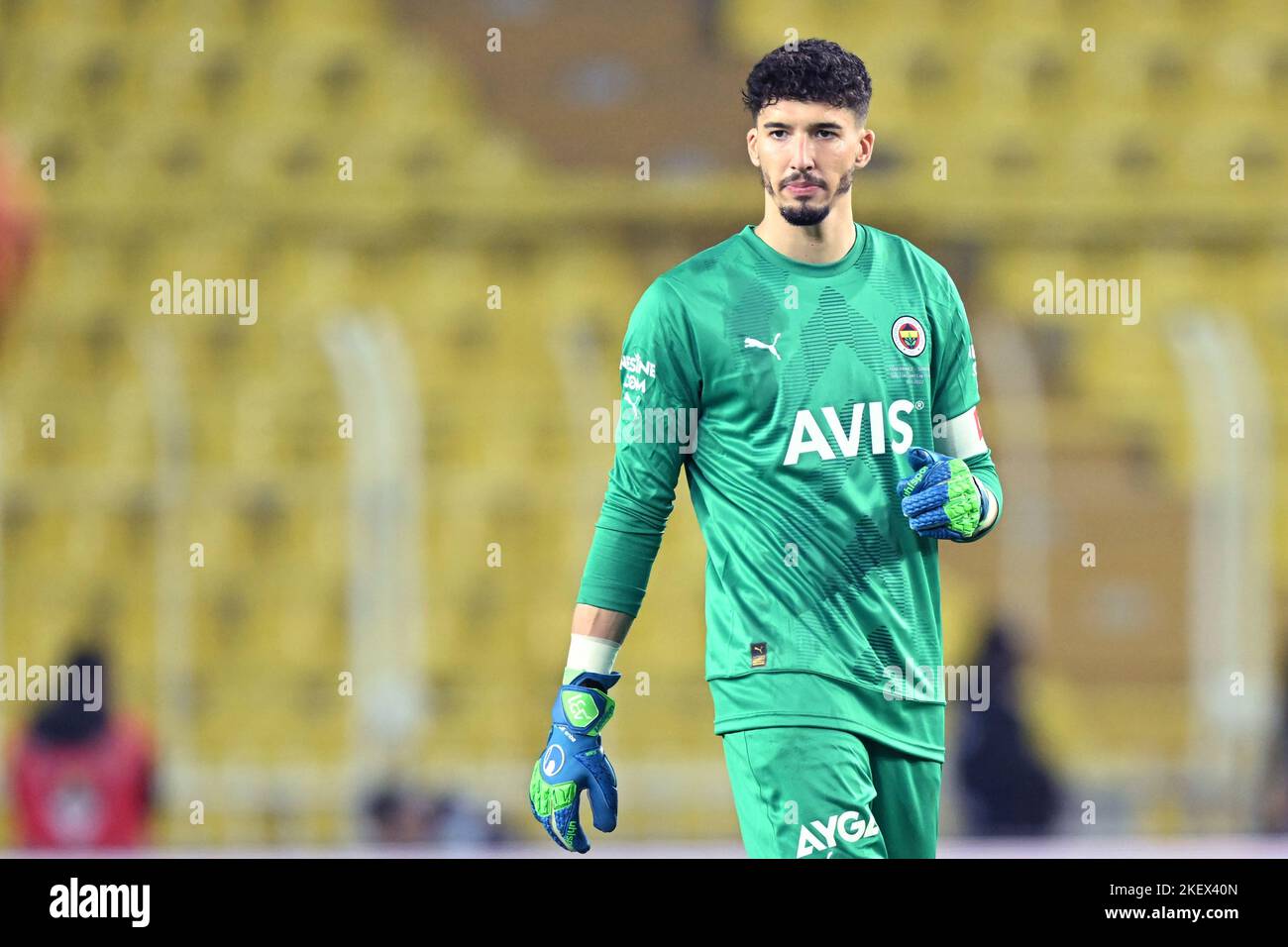 ISTANBUL - Fenerbahce SK goalkeeper Altay Bayindir during the Turkish ...
