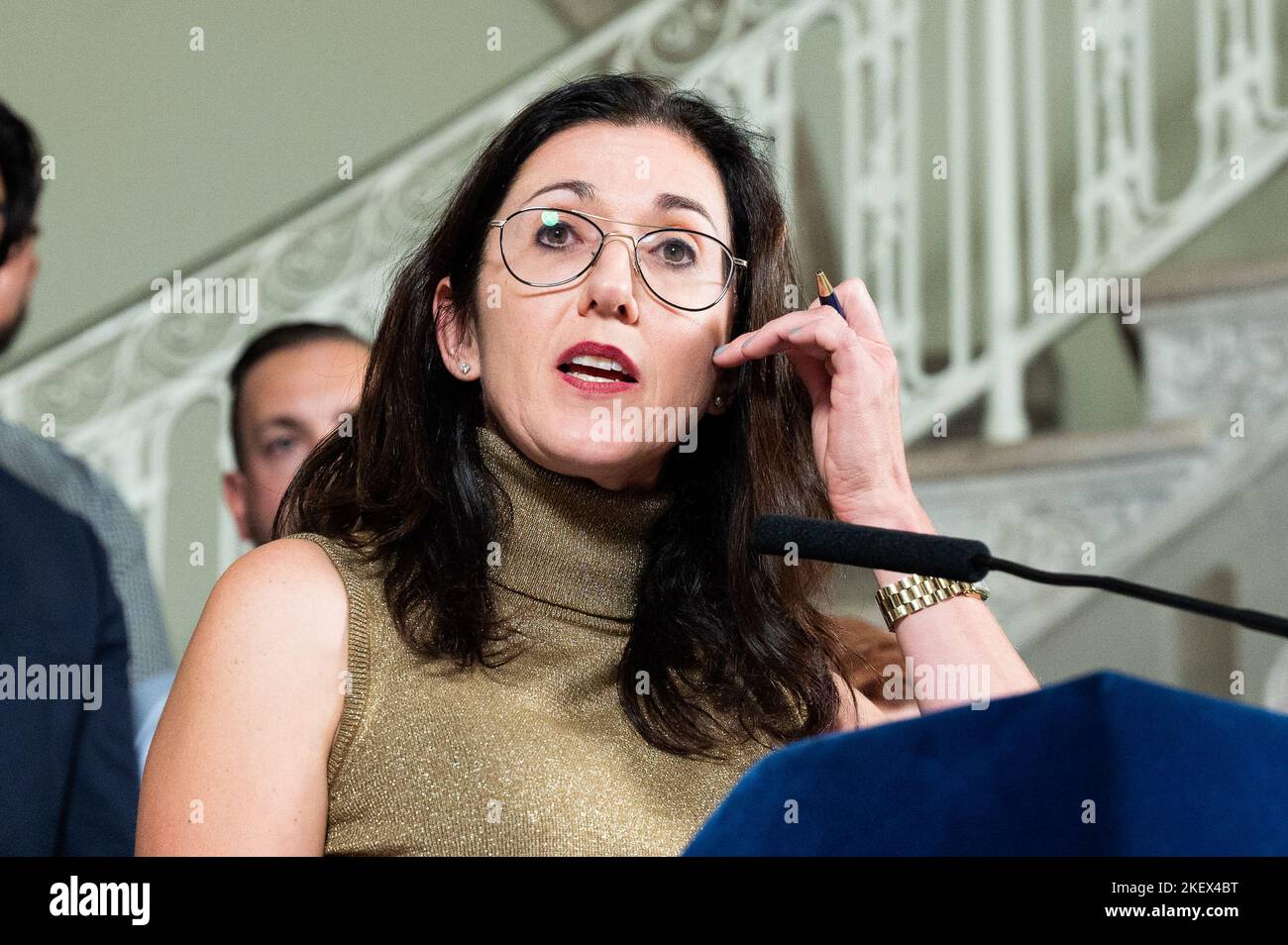 New York, US, 14/11/2022, New York City Chief Housing Officer Jessica ...