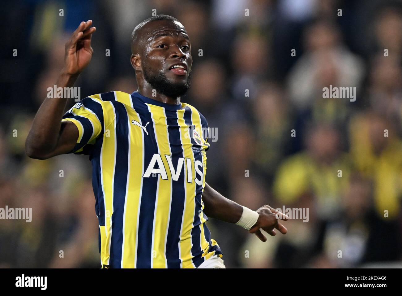 ISTANBUL - Enner Valencia of Fenerbahce SK during the Turkish Super Lig ...