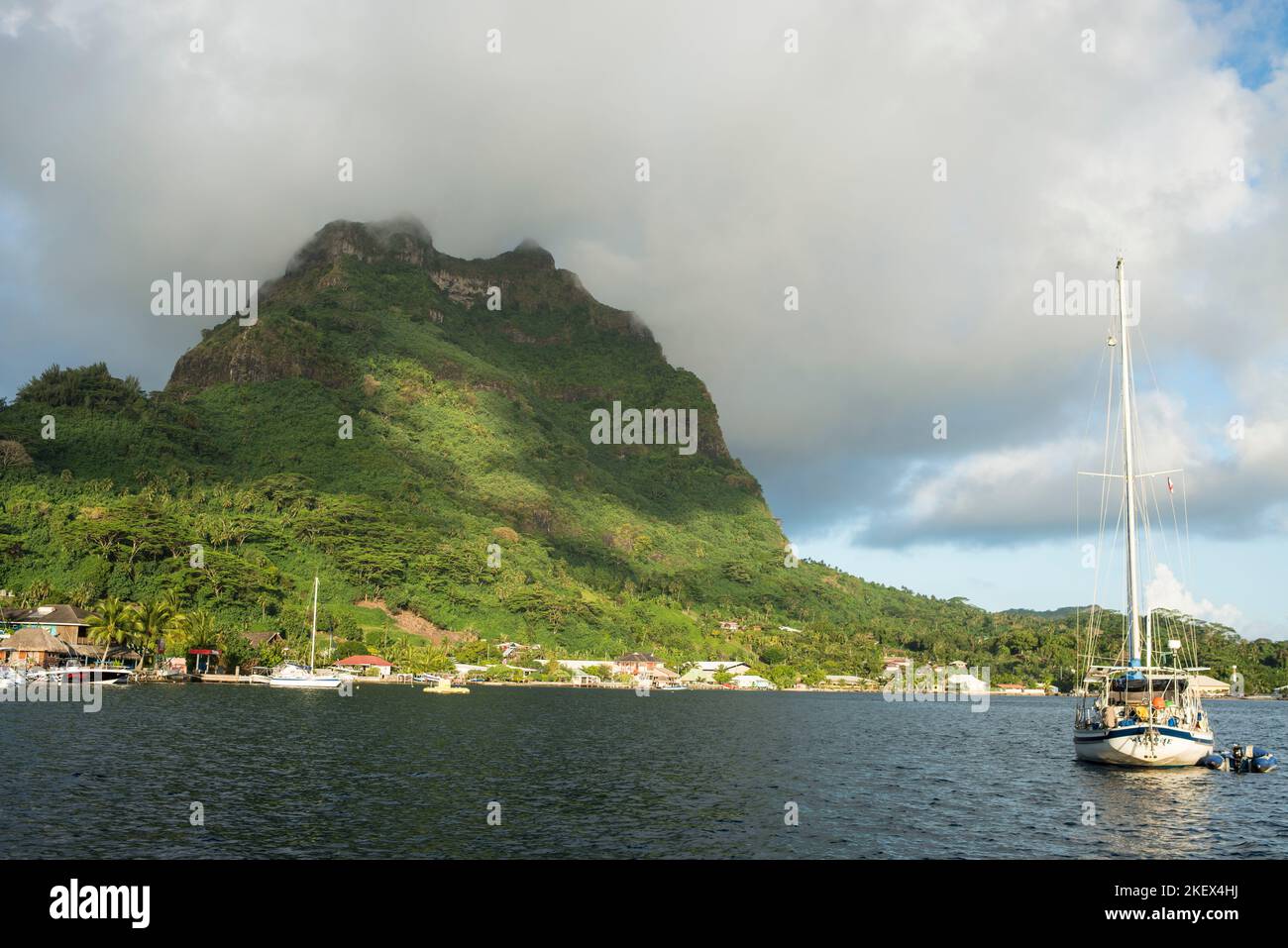 Tropical islands, French Polynesia Stock Photo - Alamy