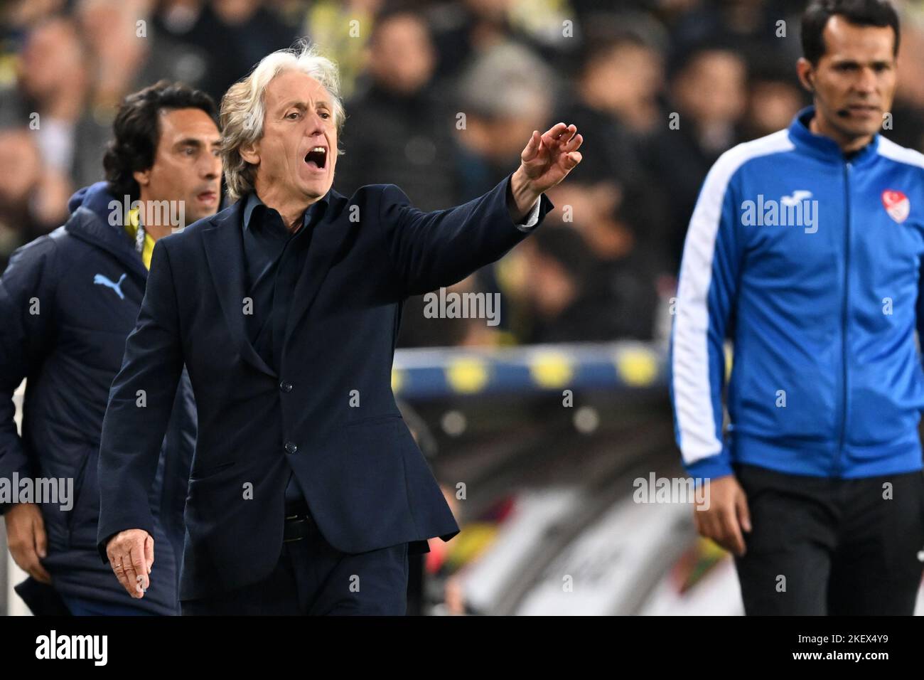 ISTANBUL - Fenerbahce SK trainer coach Jorge Jesus during the Turkish ...