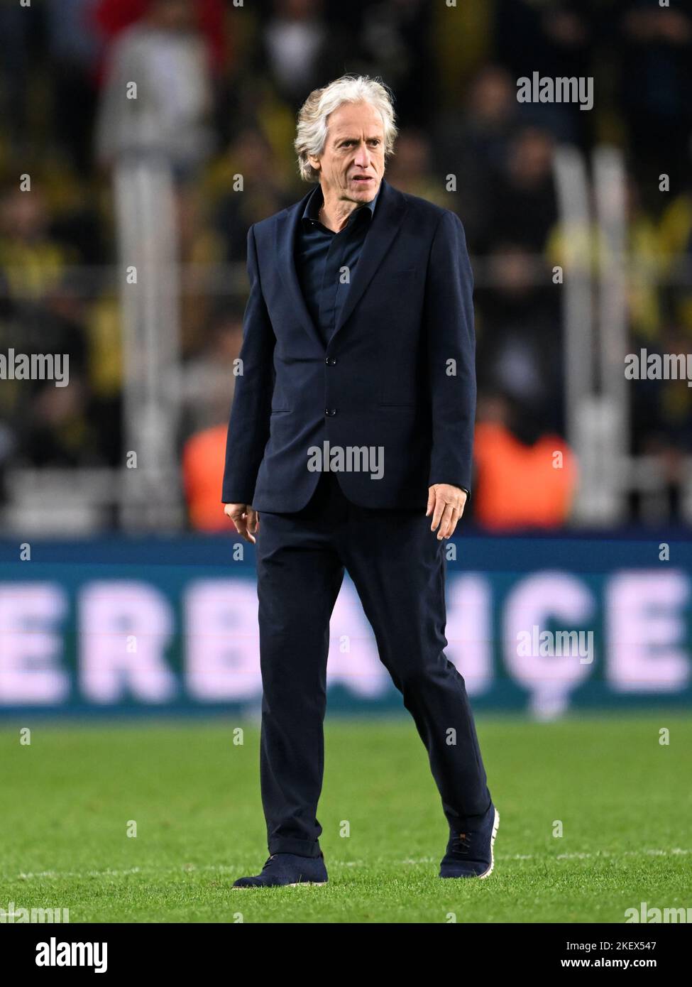 ISTANBUL - Fenerbahce SK trainer coach Jorge Jesus during the Turkish ...