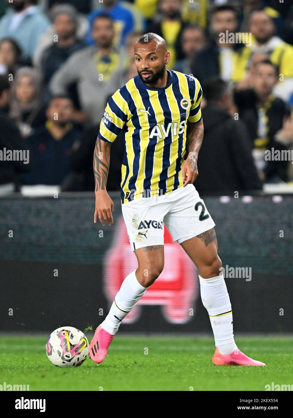 ISTANBUL - Joao Pedro of Fenerbahce SK during the Turkish Super Lig ...