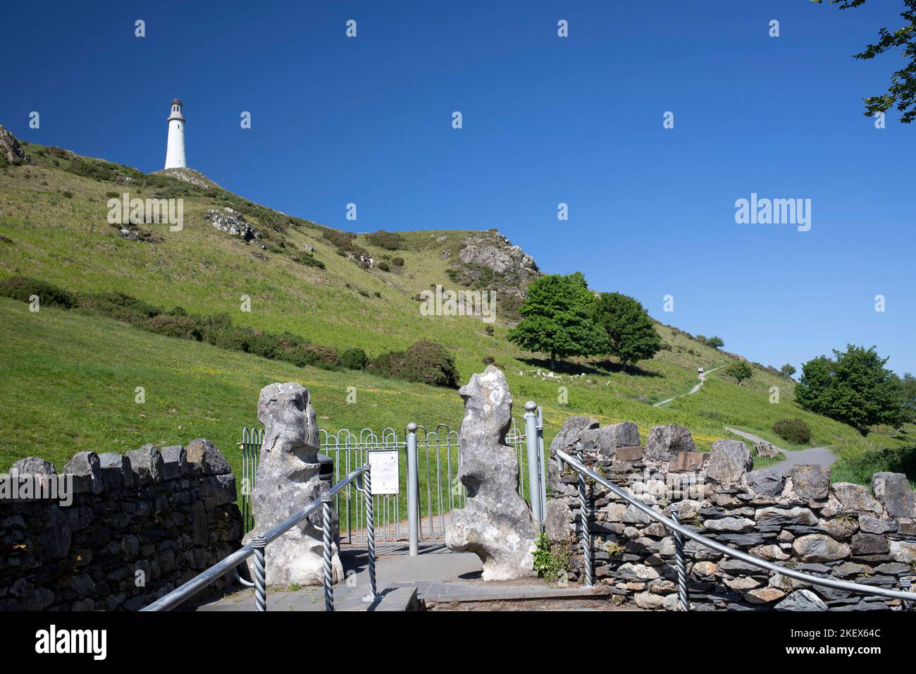 The Hoad - The Sir John Barrymore Monument, at Ulverston, Cumbria, UK ...
