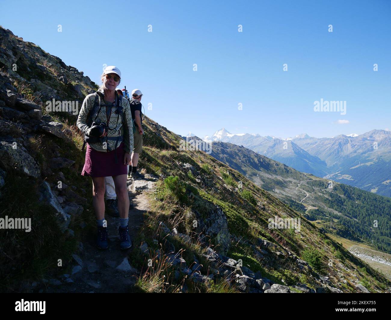 Landscape images and wild alpine flowers taken whilst walking on the ...