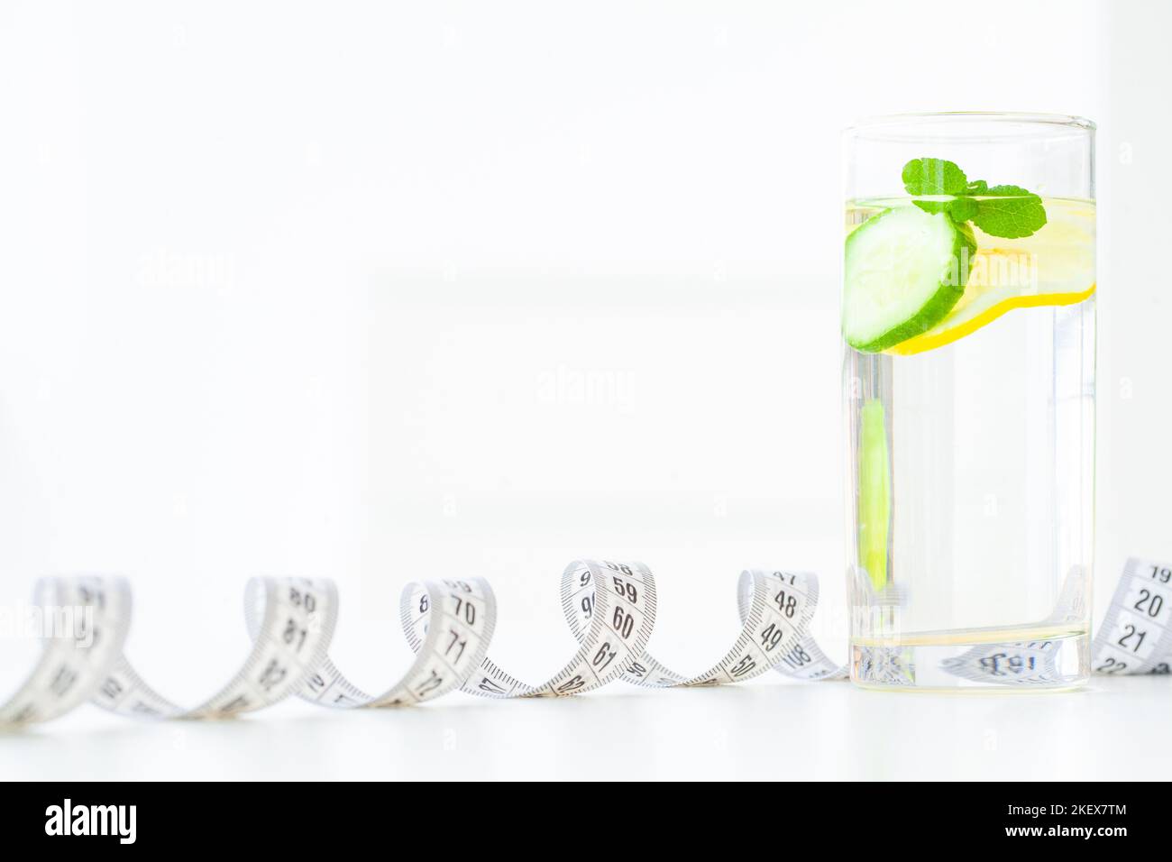 Diet. Fitness and healthy food diet concept. Balanced diet with fruit ...