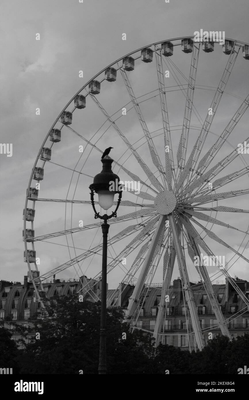 Paris (France) Ferris wheel in the heart of Paris Stock Photo - Alamy