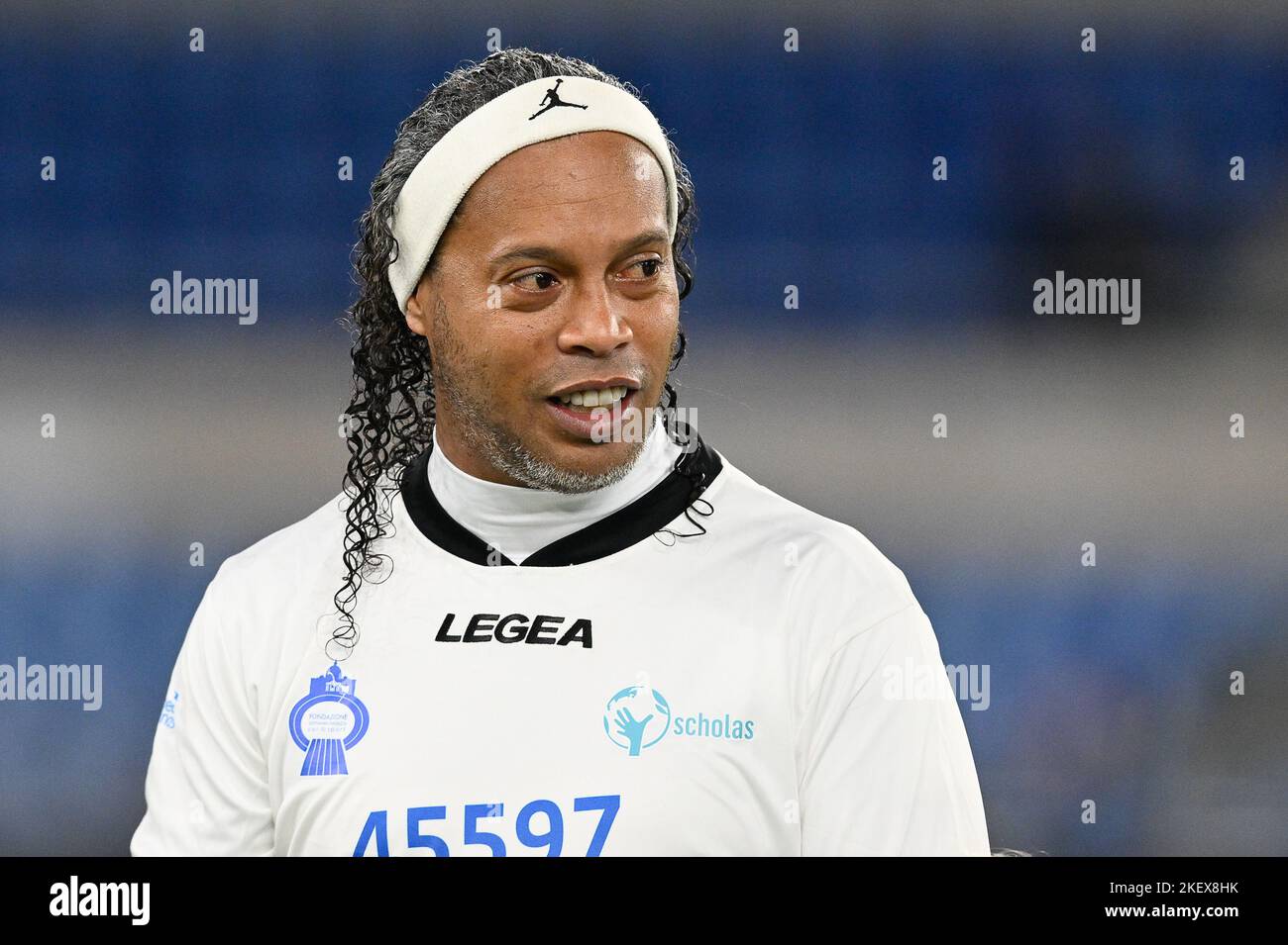 Ronaldinho during We Play For Peace 2022 Match, Olimpico Stadium, 14 ...