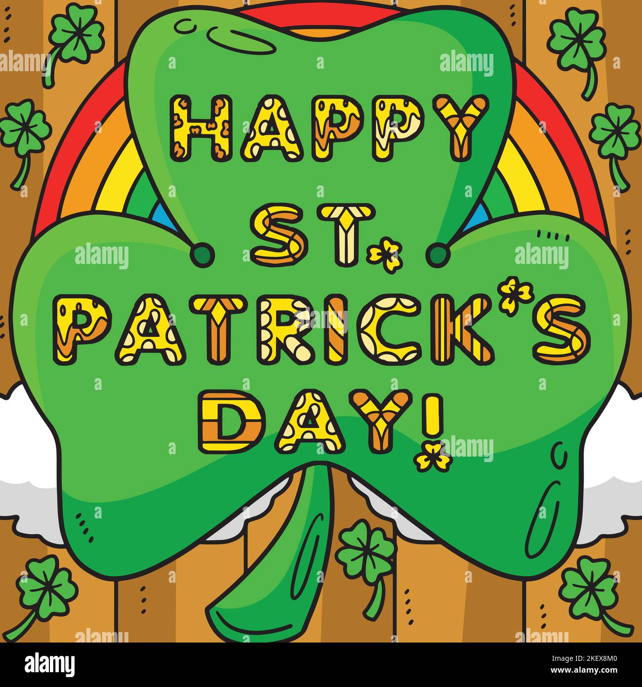 Happy patrick cartoon hi-res stock photography and images - Alamy