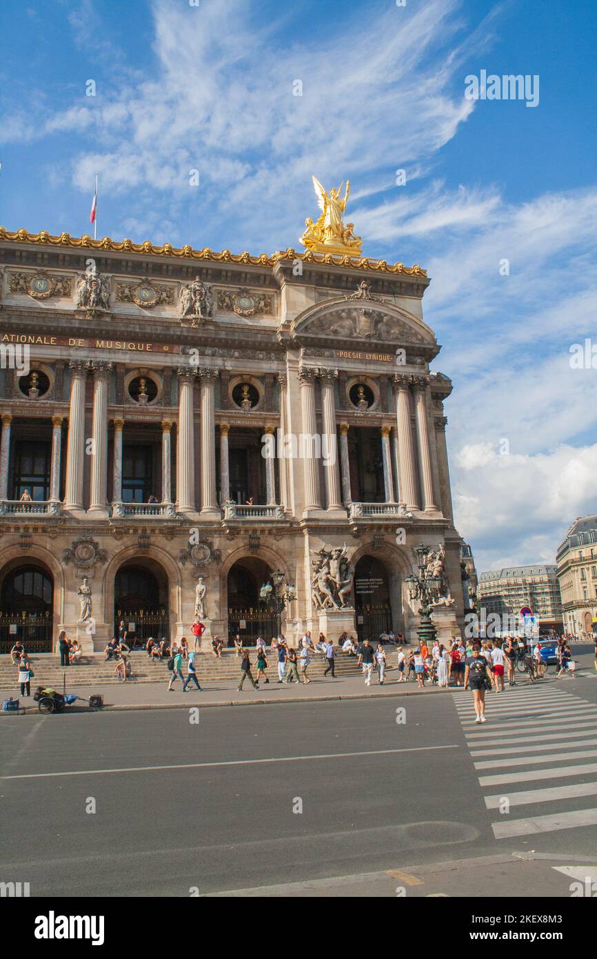 Paris (France) Garnier opera Stock Photo - Alamy