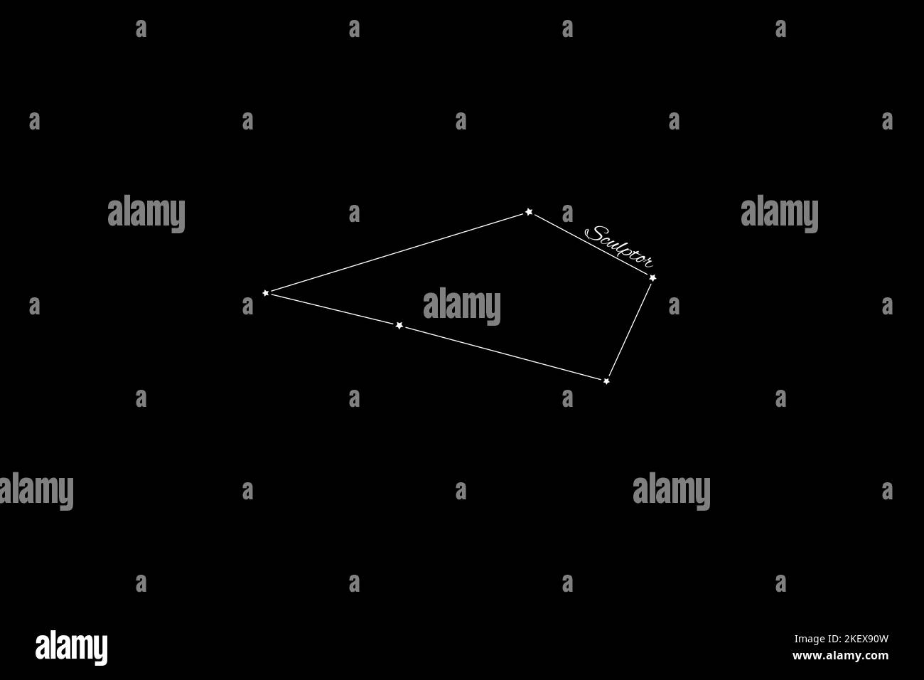 Sculptor constellation, Cluster of stars, Sculptor Workshop, Sculptor ...