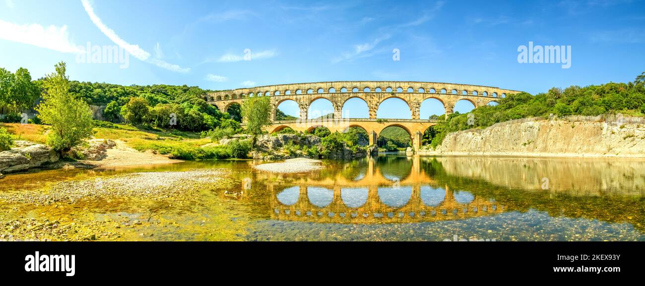 Pont Du Gard, Bridge, France Stock Photo - Alamy