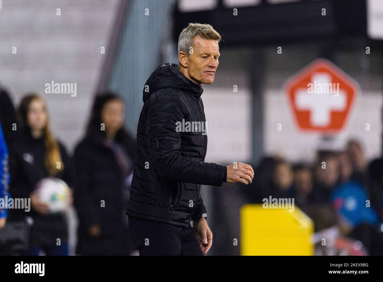 Schaffhausen, Switzerland - November 11: Denmark Head Coach Lars ...