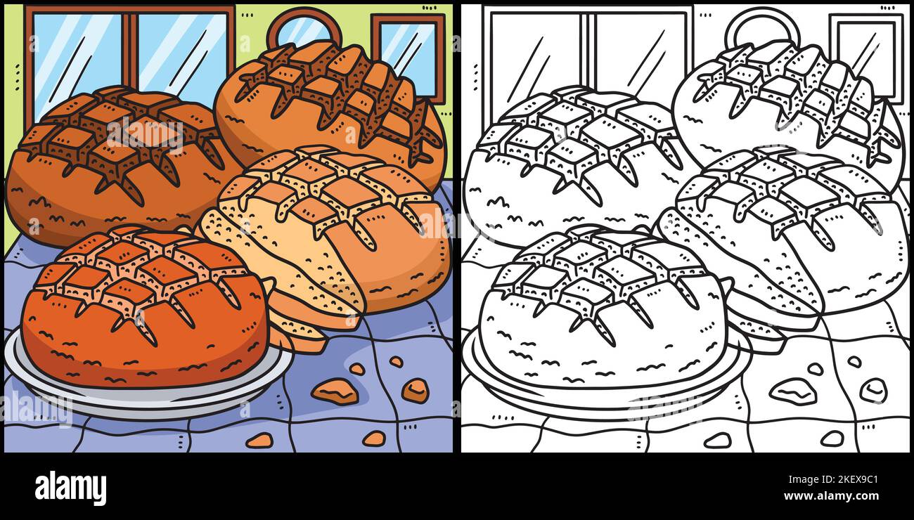 St. Patricks Day Irish Soda Bread Illustration Stock Vector Image & Art ...