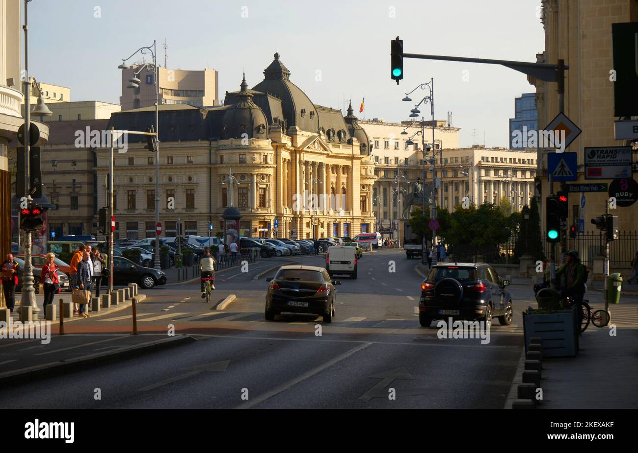 Bucharest, Romania - November 03, 2022: The Central University Library ...