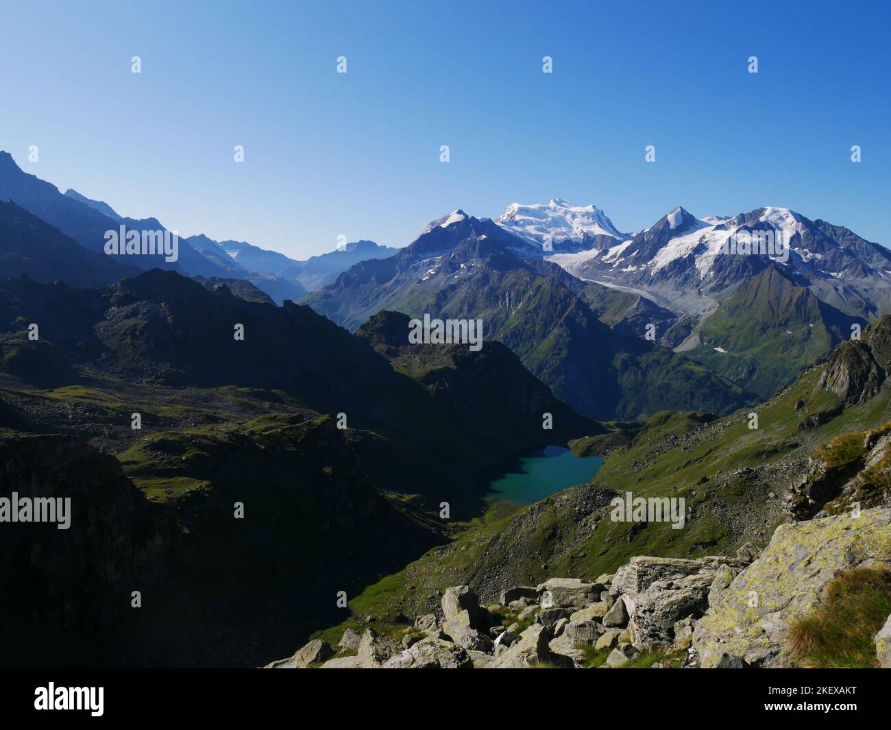 Wildflowers and landscape images from the Swiss Valais mountains ...