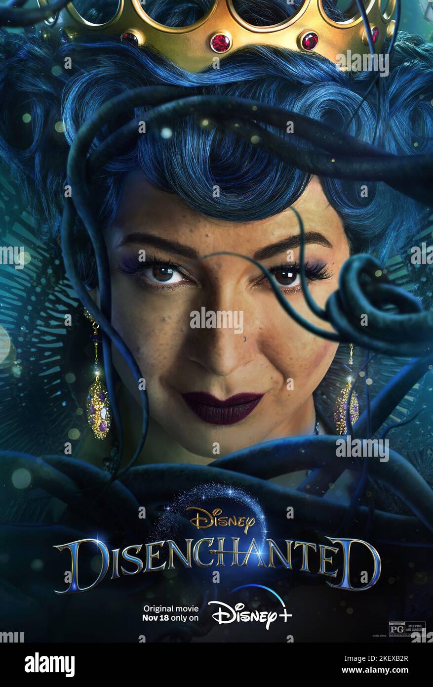 DISENCHANTED, US character poster, Maya Rudolph, 2022. © Walt Disney Studios Motion Pictures ...