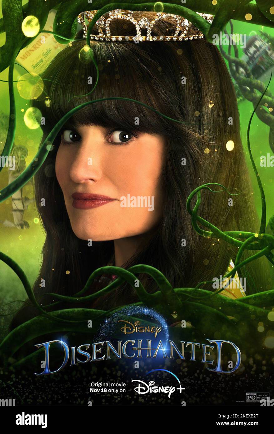 DISENCHANTED, US character poster, Idina Menzel, 2022. © Walt Disney ...