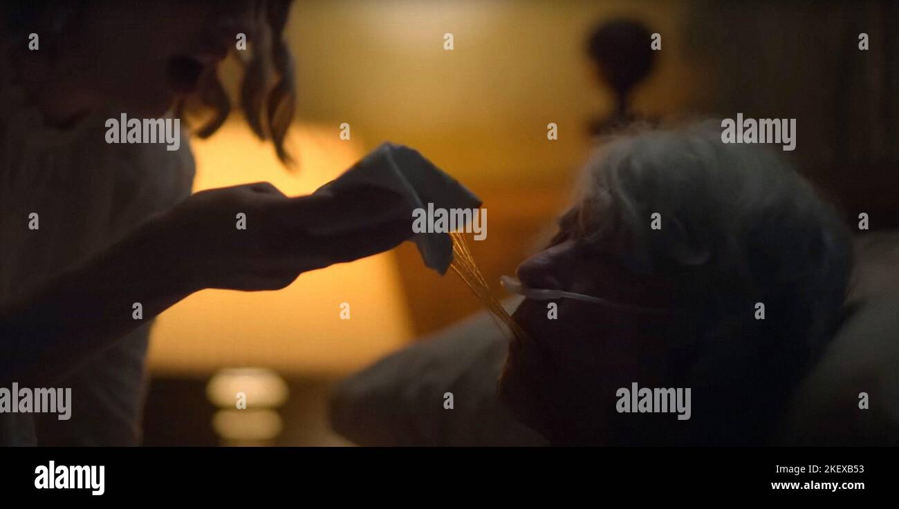 THE ACCURSED, from left: Sarah Grey, Meg Foster, 2022. © Screen Media ...