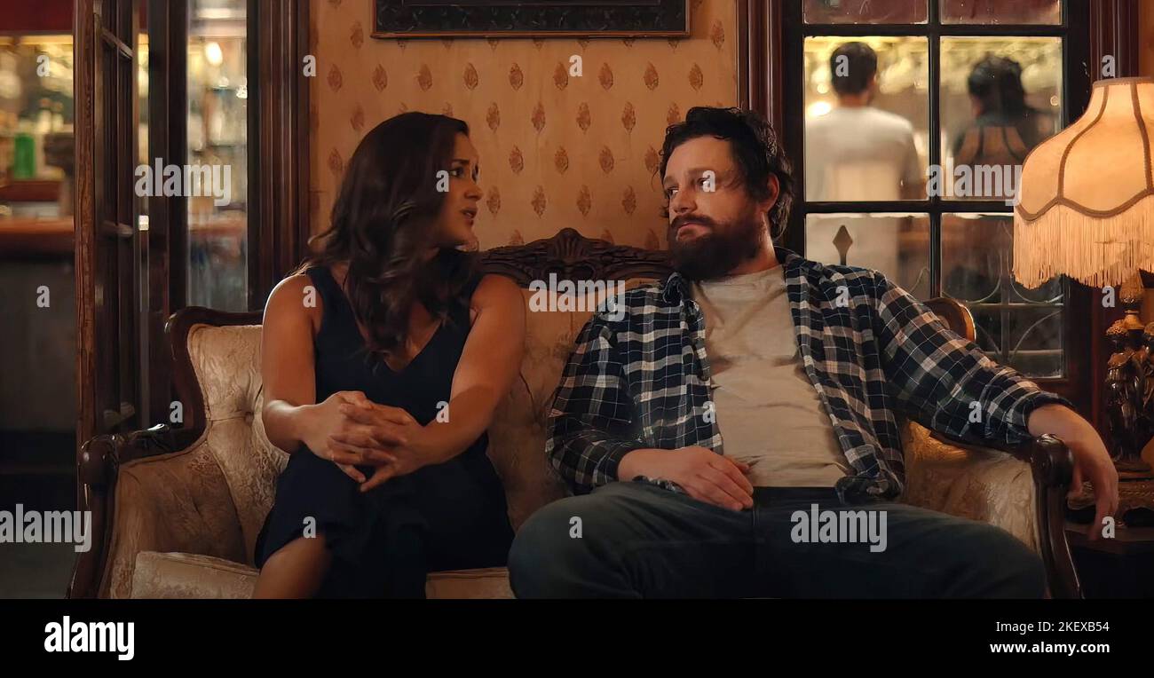 BAR FIGHT!, from left: Melissa Fumero, Luka Jones, 2022. © IFC Films ...
