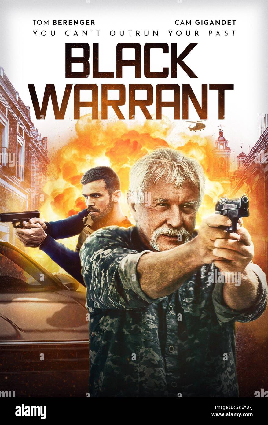 BLACK WARRANT, poster, from left: Cam Gigandet, Tom Berenger, 2022 ...