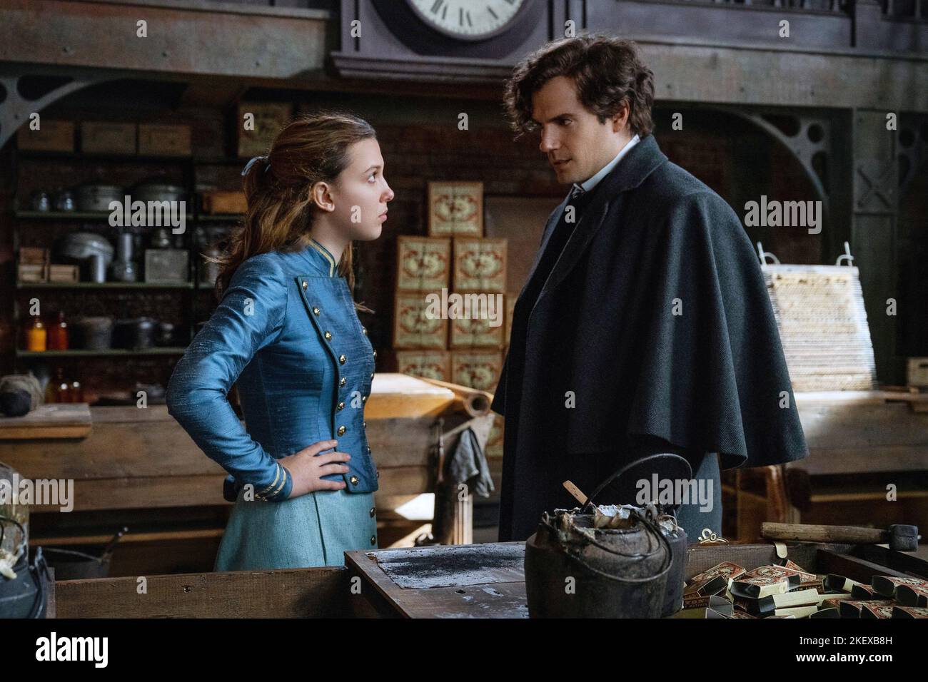 ENOLA HOLMES 2, from left: Millie Bobby Brown as Enola Holmes, Henry ...