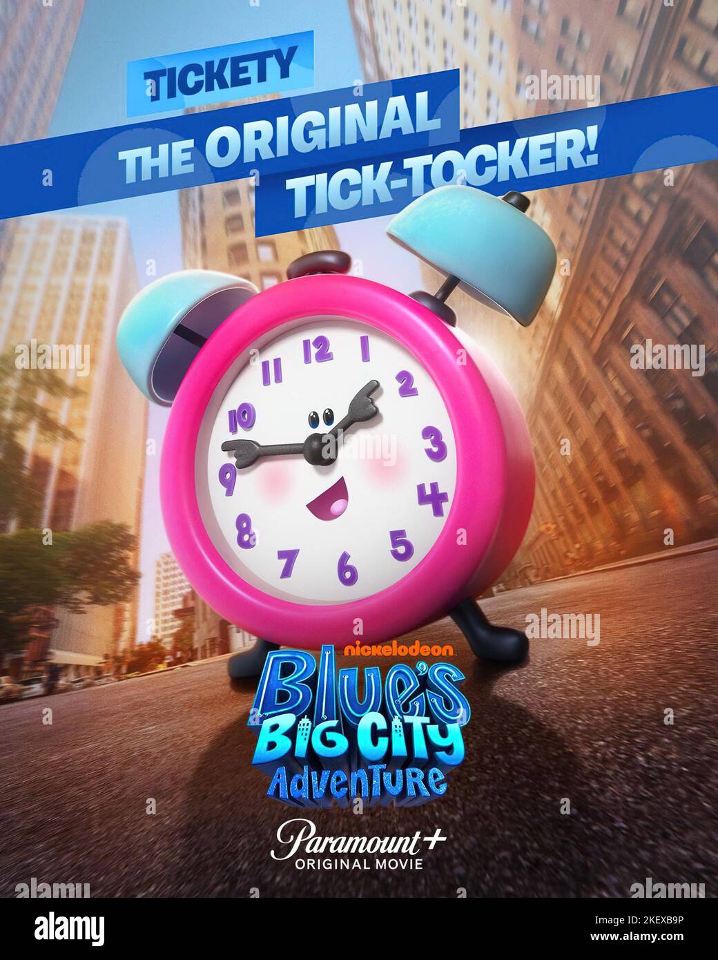 BLUE'S BIG CITY ADVENTURE, character poster, Tickety Tock (voice: Ava ...