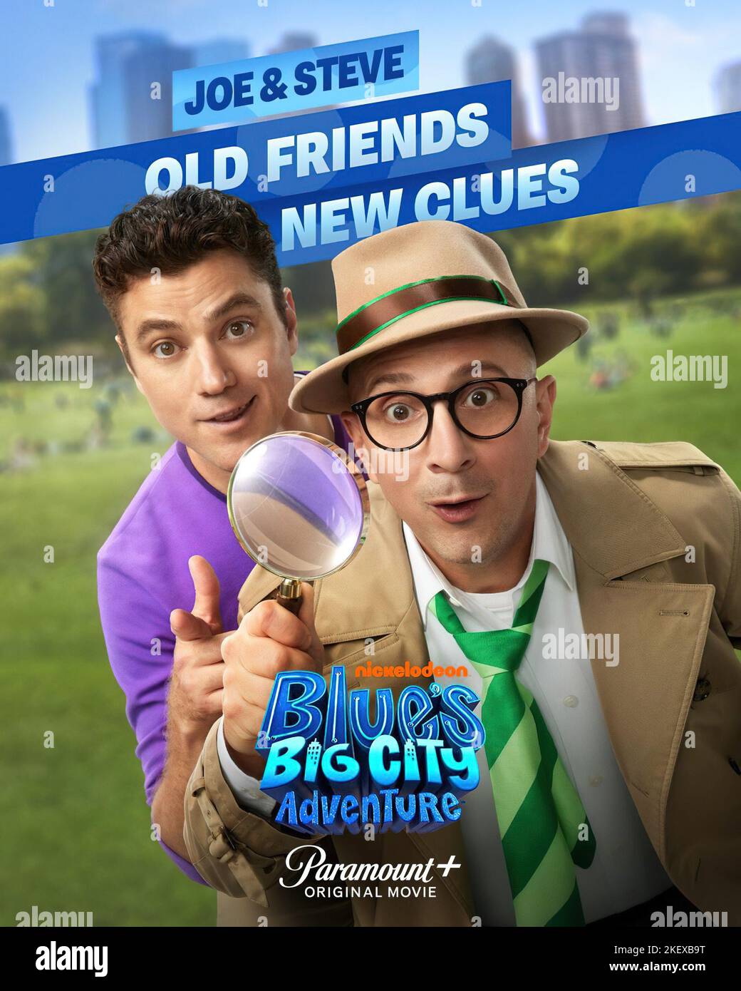 BLUE'S BIG CITY ADVENTURE, character poster, from left: Donovan Patton ... BLUE'S BIG CITY ADVENTURE, character poster, from left: Donovan Patton ...