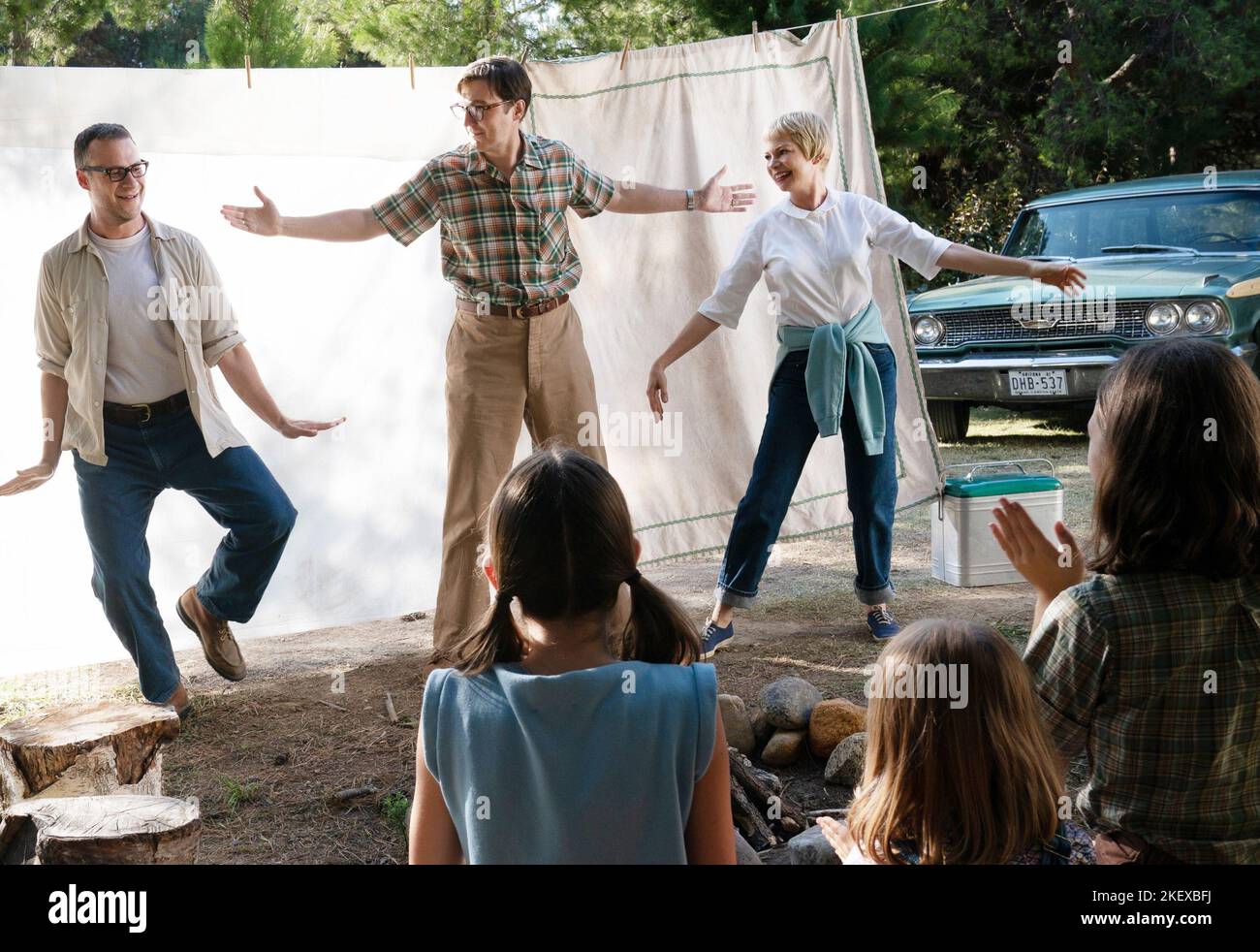 THE FABELMANS, back, from left: Seth Rogen, Paul Dano, Michelle ...